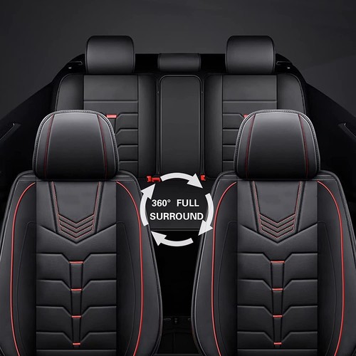 For Dodge Nitro 2010-2012 Car 5 Seat Covers PU Leather Front & Rear ...