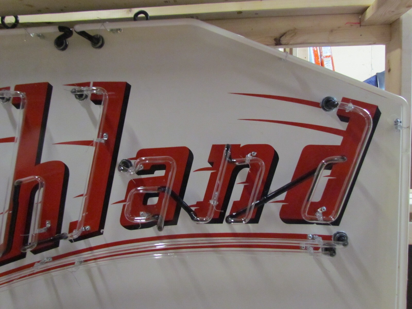 Original Ashland Products Porcelain Neon Sign 70 IN W x 46 IN H | eBay