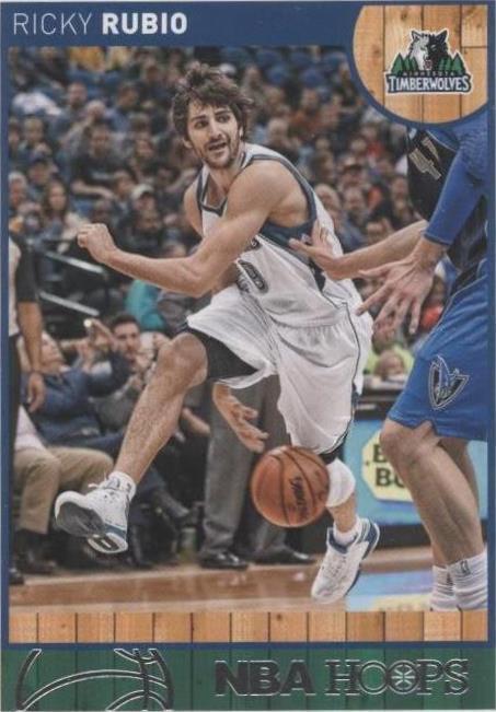 2013-14 NBA Hoops - Ricky Rubio #152 for sale online | eBay