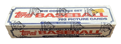 1985 Topps Baseball Card Complete Factory Set, BBCE Sealed and ...