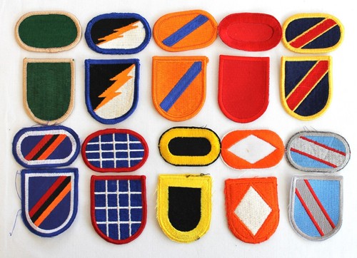 10 Assorted sets US ARMY Flash and Ovals Lot 43 | eBay