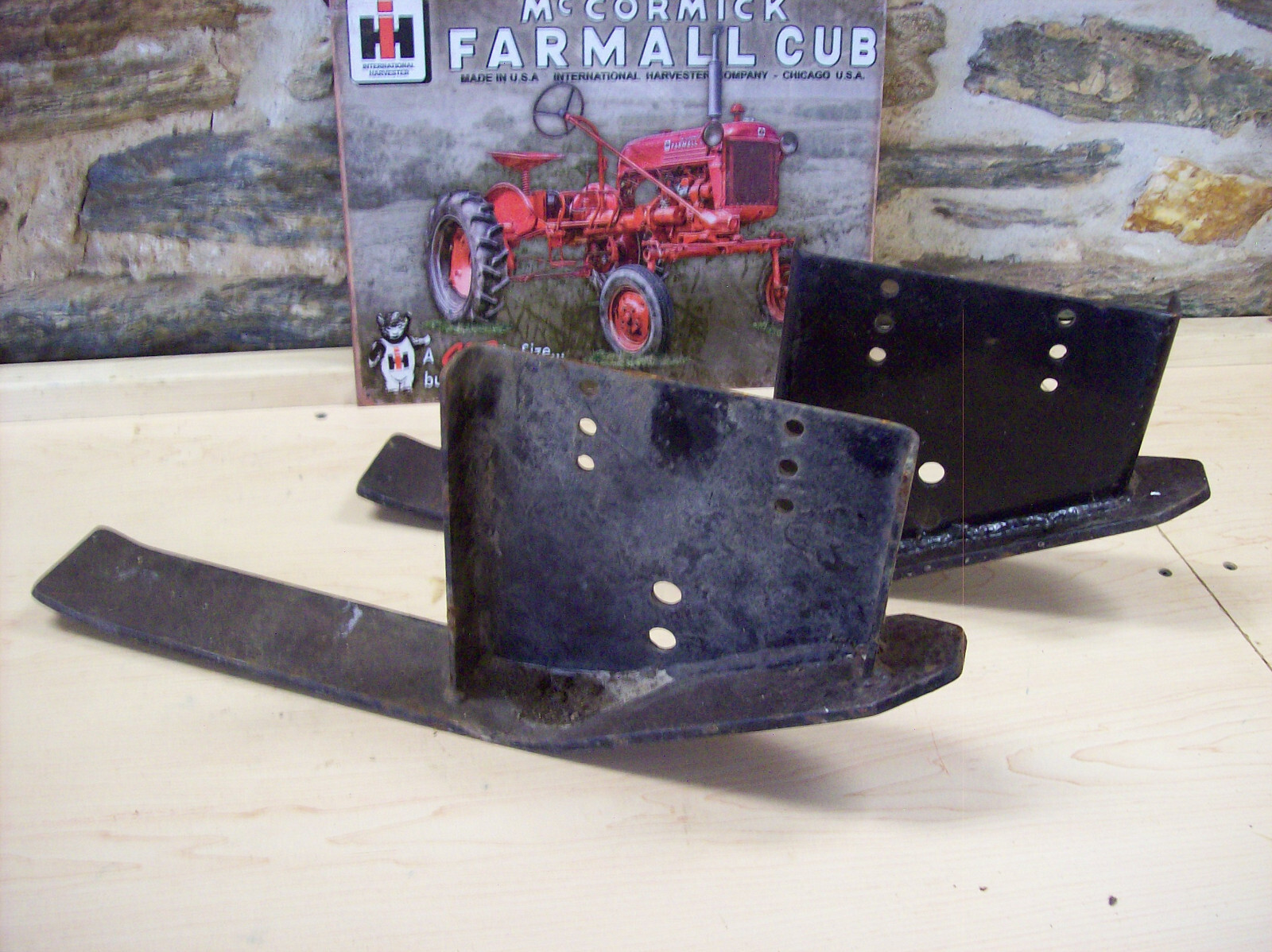 mower deck right and left side skids | eBay