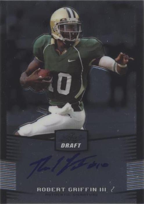 2012 Leaf Metal Draft - Robert Griffin III #RG3 (AU, RC) for sale ...
