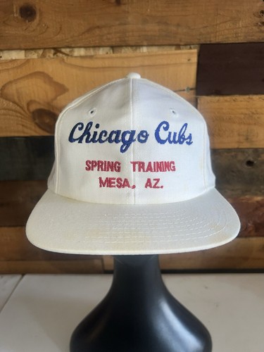 Vintage 90s Chicago Cubs MLB Baseball Spring Training White Colored ...