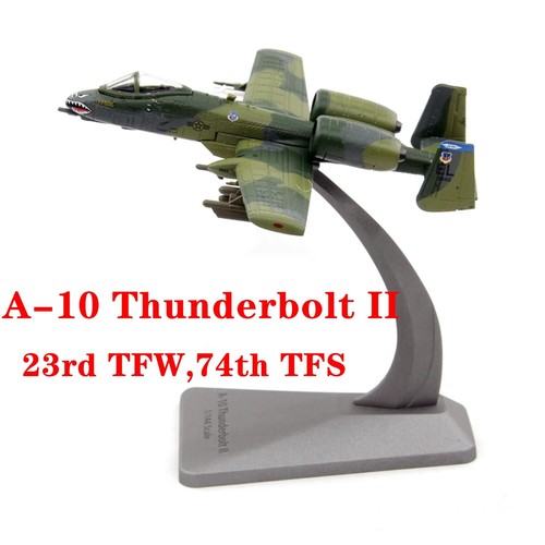 AF1 1/144 USAF A-10 Thunderbolt II 23rd TFW,74th TFS Diecast Finished ...