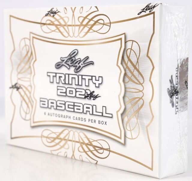 2021 LEAF TRINITY BASEBALL HOBBY BOX 819110014216 | eBay