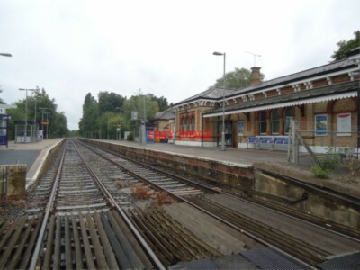 PHOTO FARNBOROUGH NORTH CAMP RAILWAY STATION | eBay UK