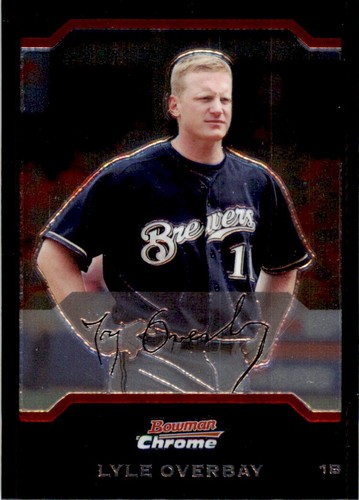 2004 Bowman Chrome Lyle Overbay Baseball Cards #BDP1 | eBay