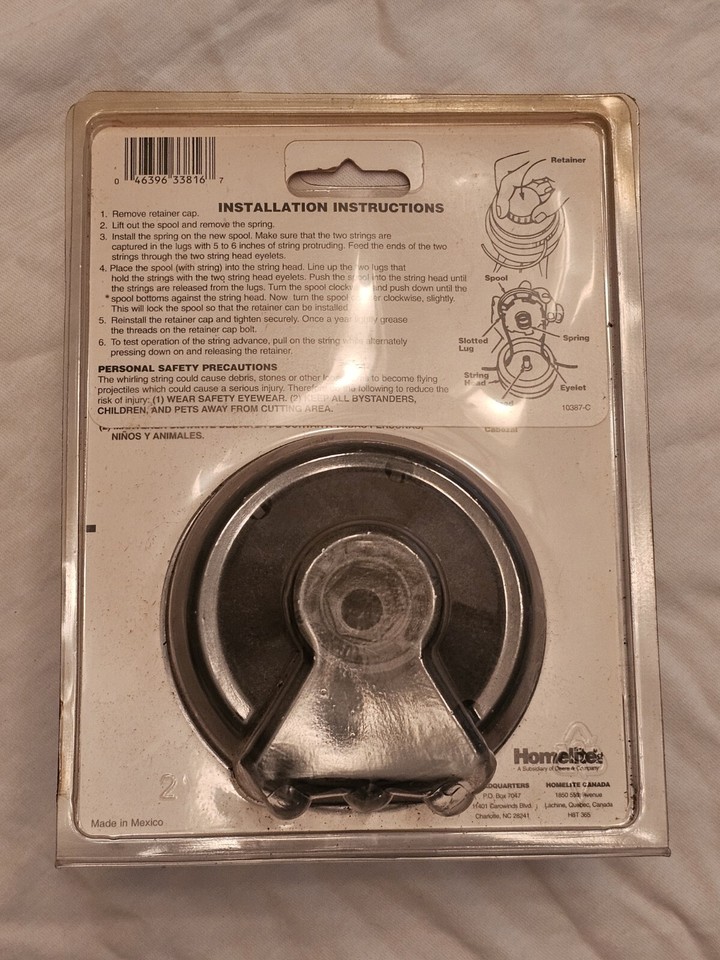 Homelite DA-03001-A String Trimmer Head, E-Z-Line Advance System, 22 ...