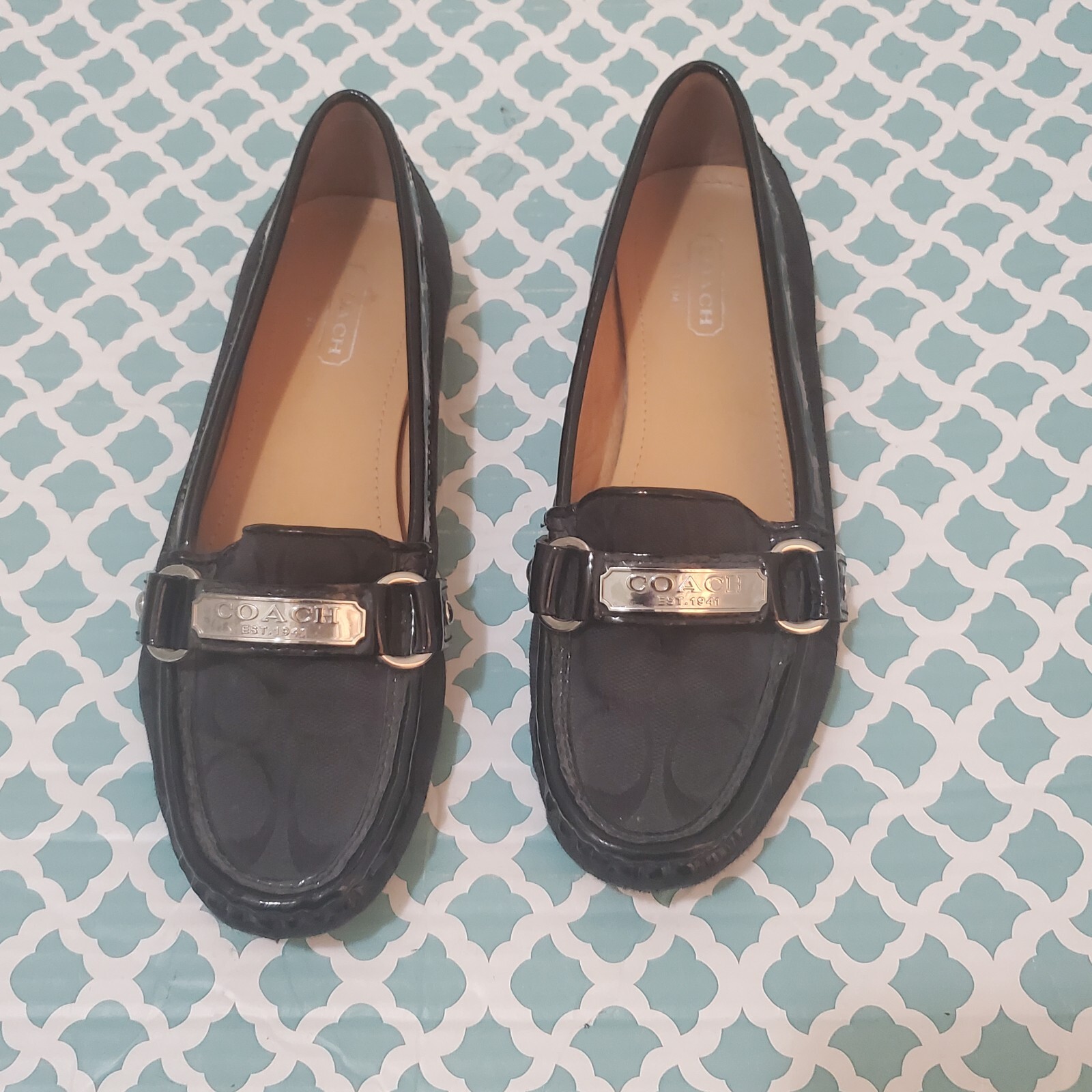 COACH Felisha Logo Loafers - Gem