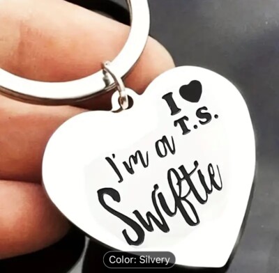 US SELLER Stainless Steel Laser Engraved I Love Taylor Swift Swiftie ...