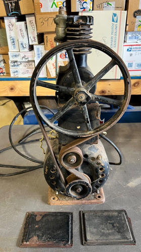 Antique 1917 Ritter Model A Dental Air Pump Compressor UNTESTED | eBay