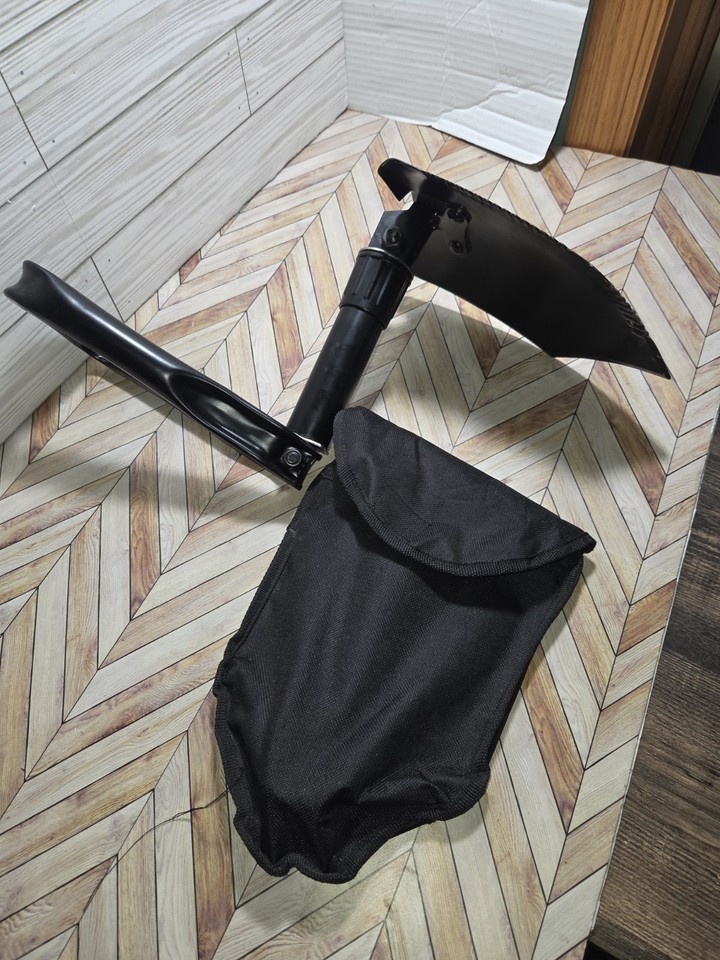 AMES / LHB US Military Tri Fold ENTRENCHING TOOL SHOVEL E-Tool VGC | eBay