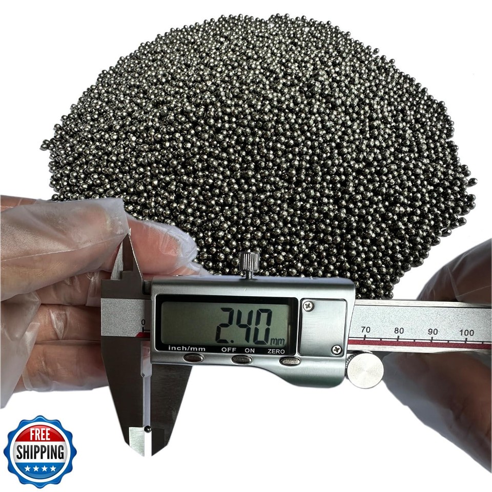 Premium Lead Shot Balls #7.5(2.4MM) Bag for Reloading, Fishing, a | eBay