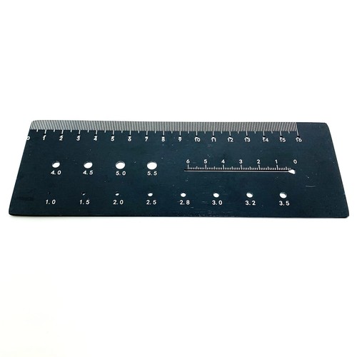 Black Color Veterinary Instruments Orthopedics Ruler Orthopedic rulers ...