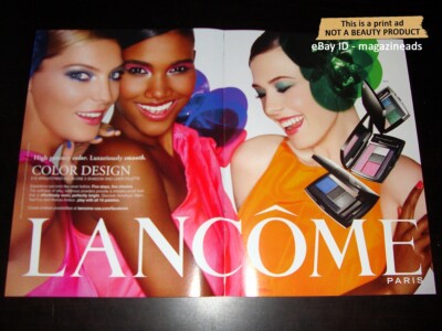 LANCOME 2-Page PRINT AD 2010 DARIA WERBOWY Elettra Wiedemann ARLENIS SOSA Pretty | eBay