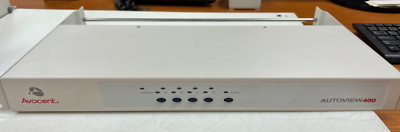 👀 AVOCENT AUTOVIEW 400 4-PORT KVM SWITCH 100-240 VAC 1 AMP 50/60Hz 520 ...