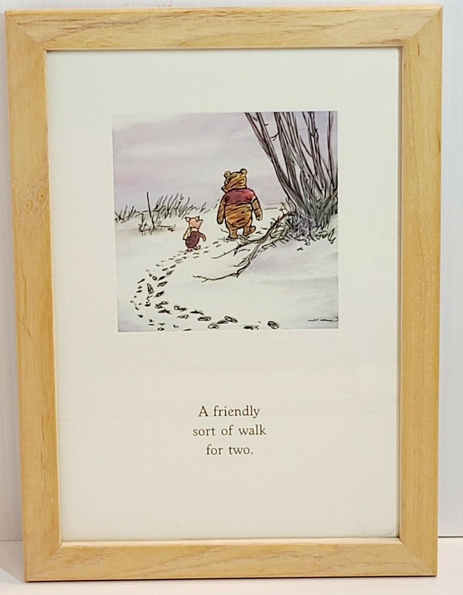 Winnie The Pooh And Piglet Walking