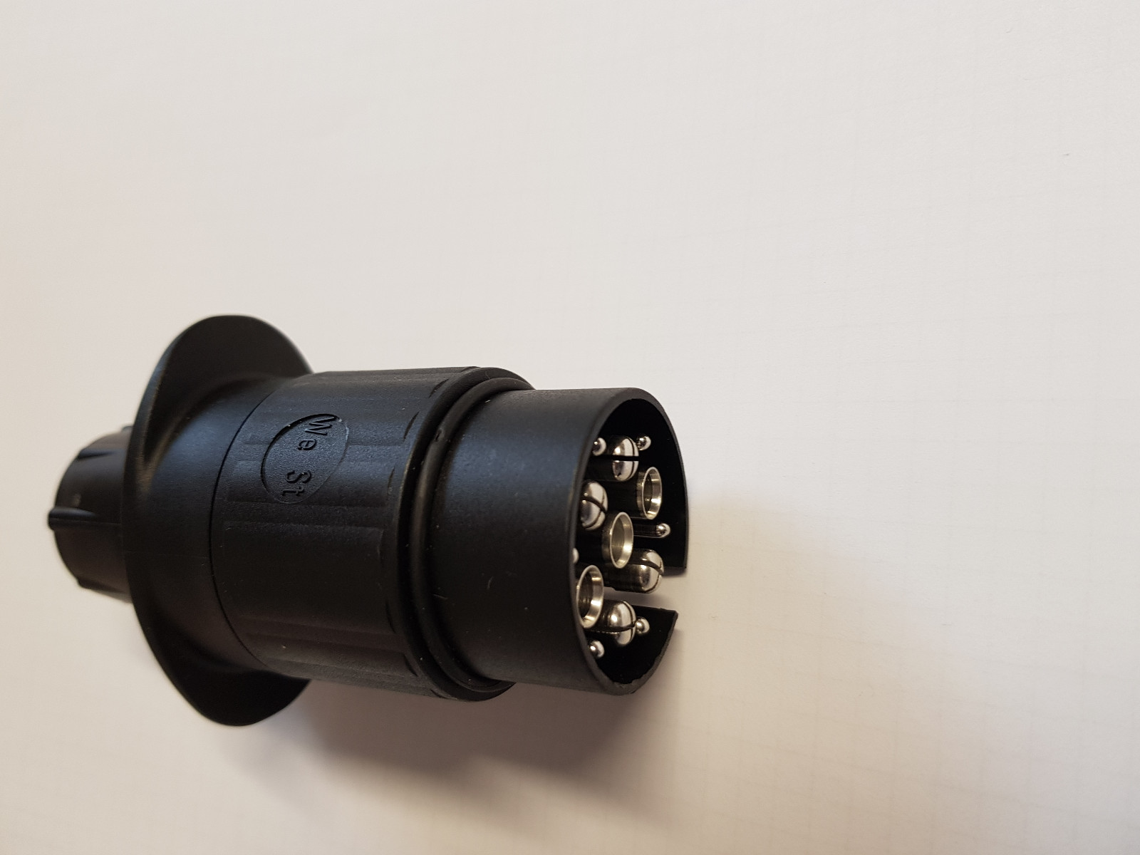 1 Anhänger Stecker Multicon WeSt System 7/13 polig Adapter Dose Stecker ...