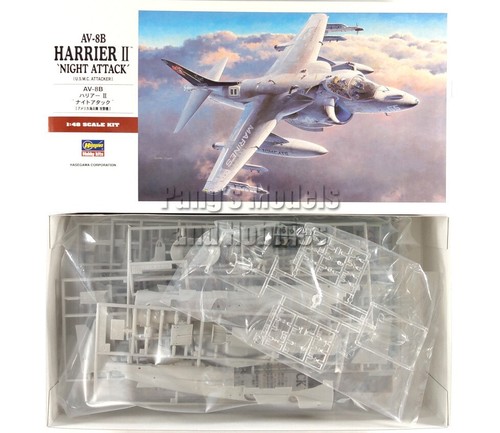 AV-8B Harrier II "Night Attack" USMC 1/48 Scale Model Kit - Hasegawa | eBay