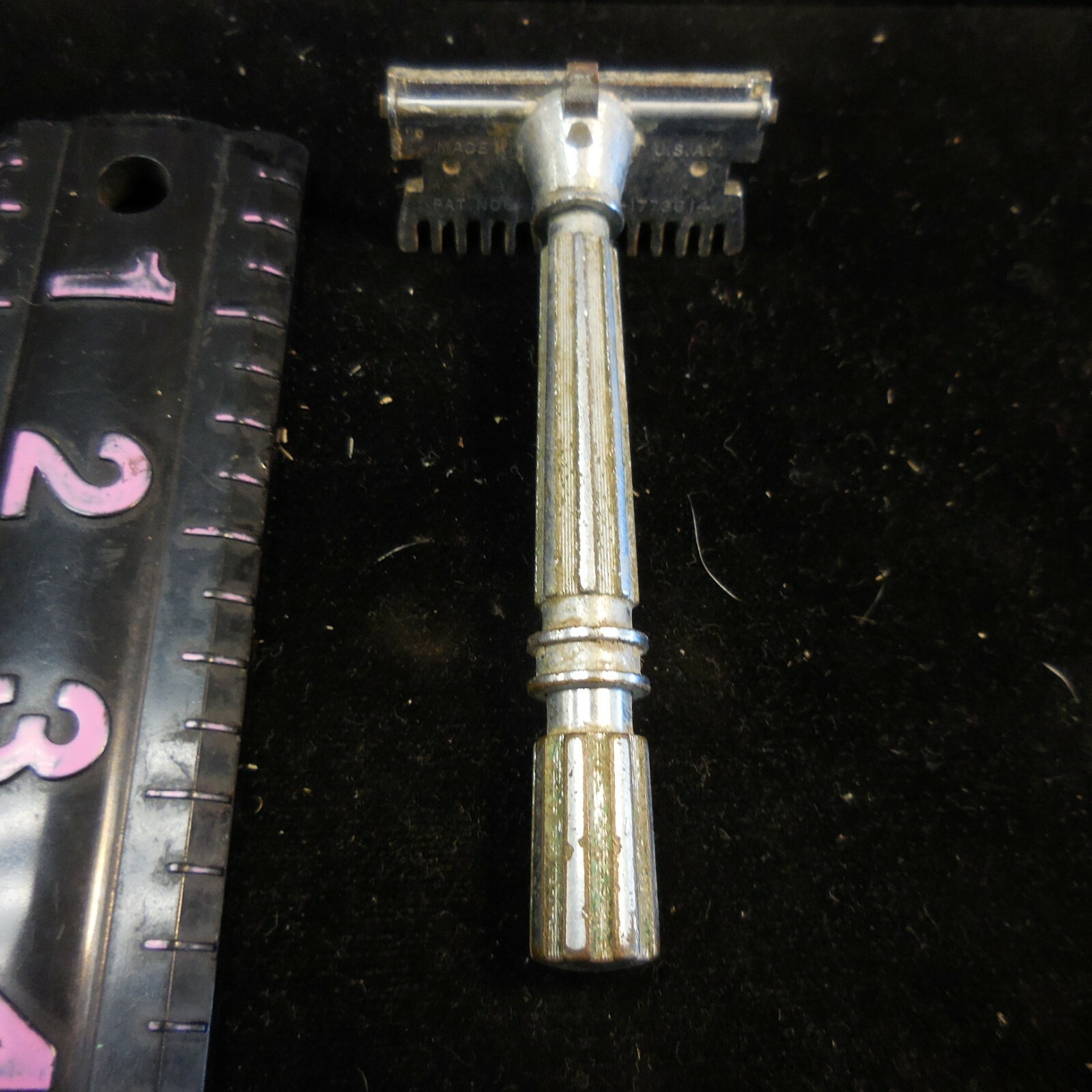 Vintage JUST PART OF A Gem Micromatic Open Comb Single Edge Razor | eBay