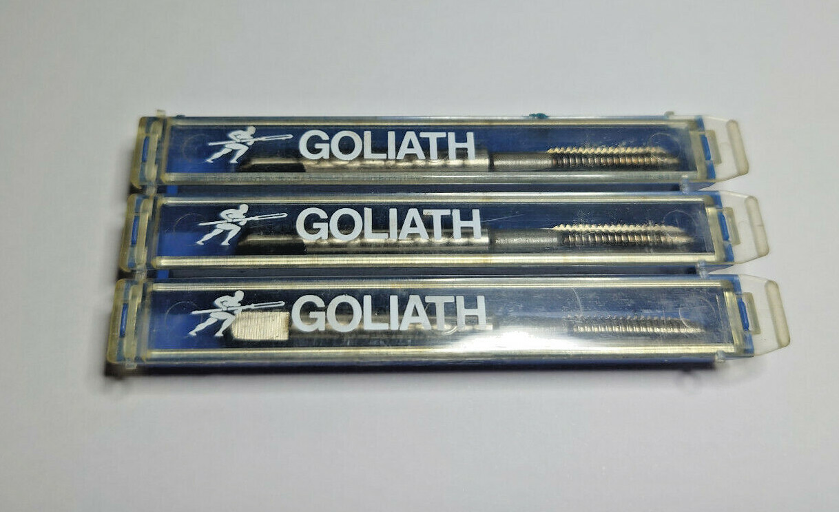 GOLIATH SET OF 3 HSS TAP TAPS BA0 0BA TAPER SECOND PLUG OBA BAO | eBay UK