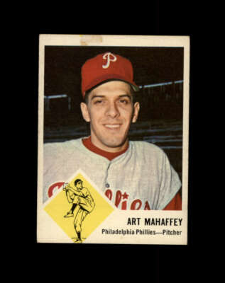 1963 Fleer Baseball #054 Art Mahaffey STARX 4.5 VG/EX+ (LS800718) | eBay