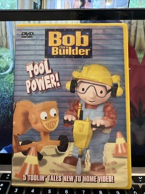BOB THE BUILDER TOOL POWER (DVD, 2003) 5 Tooling Tales Great Condition ...