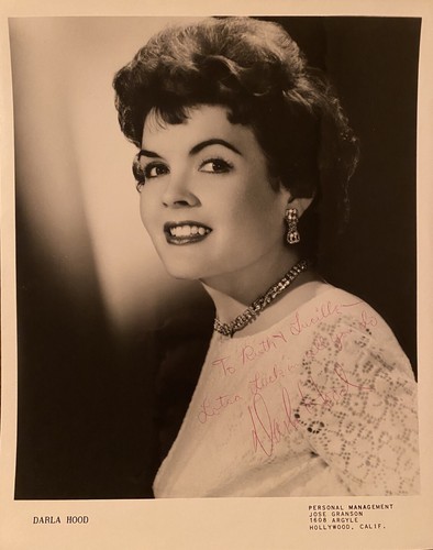 Darla Hood Signed Autographed Photo With 2 COAs Our Gang Little Rascals ...