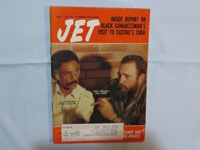 Jet Magazine: July 7, 1977, DELLUMS / CASTRO: Dellums Visit To Cuba" OB ...