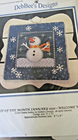 *DEBBEE'S DESIGNS Counted Embroidery Kit OF THE MONTH WELCOME WINTER JAN. 2021 | eBay