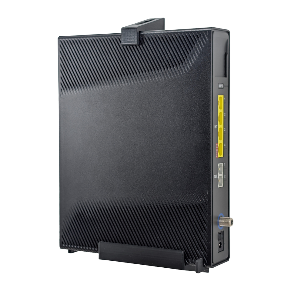 3D Cabin Wall Mount Compatible With Virgin Media Hub 5 / 5x Wifi Router ...