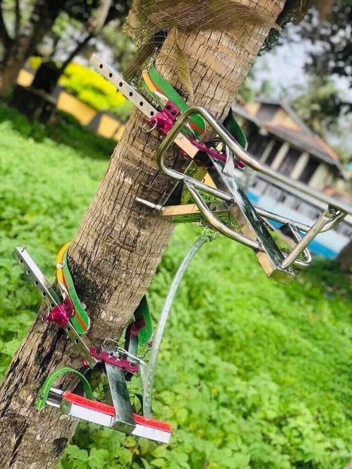 EASY COCONUT TREE Climbing MACHINE TOOL with 100% SAFETY and HIGH ...