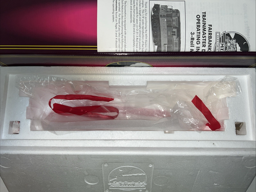 MTH O MT-2123LP SANTA FE FM TRAINMASTER DIESEL ENGINE PS #2580 EMPTY ...