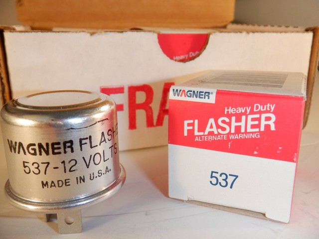 WAGNER 537 Heavy Duty Flasher 12 Volt 3 Terminal Made in U.s.a for sale ...