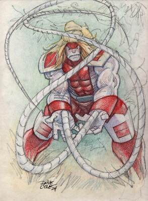 Marvel Comics Omega Red Full Color Original Artwork 9 x 12 | eBay