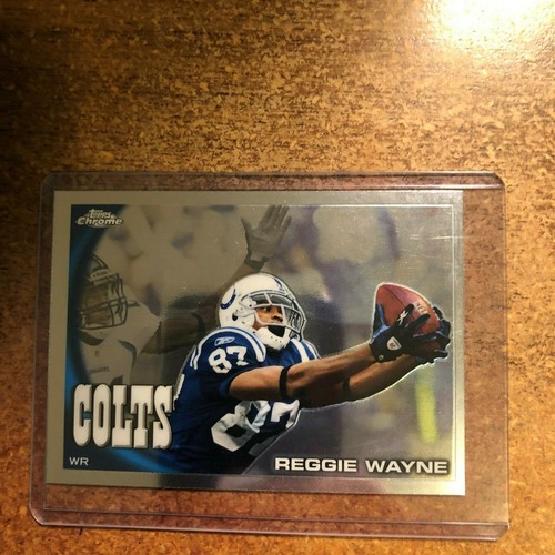 2010 Topps Chrome Football # C176 Reggie Wayne | eBay