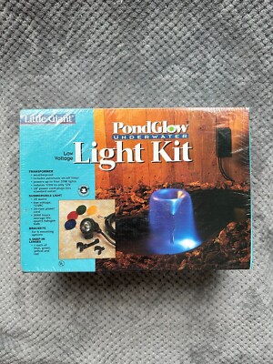 Little Giant Pond Glow Light Kit Underwater Low Voltage Light Kit ...