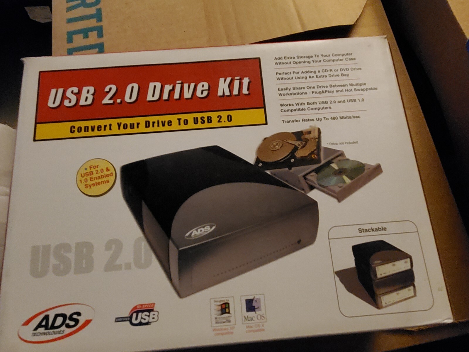 ADS Technologies USB 2.0 Drive Kit NIB SEALED | eBay