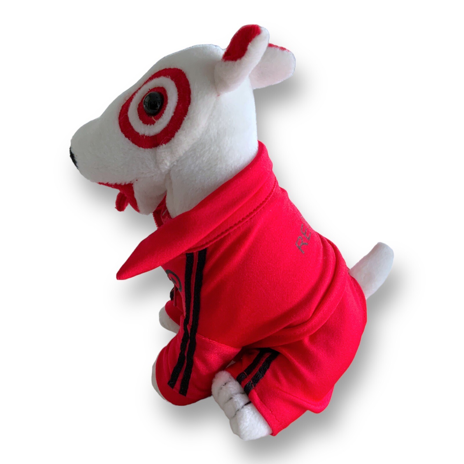 Target Bullseye Plush Dog RED CARD Dog Track Suit 2007 | eBay