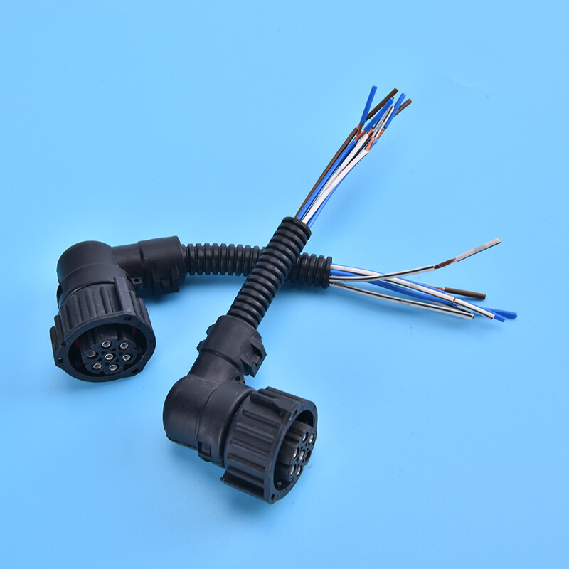 Pin Car Plug Socket Truck For Tail Light Connector Wire 7-Hole J6 Soc ...