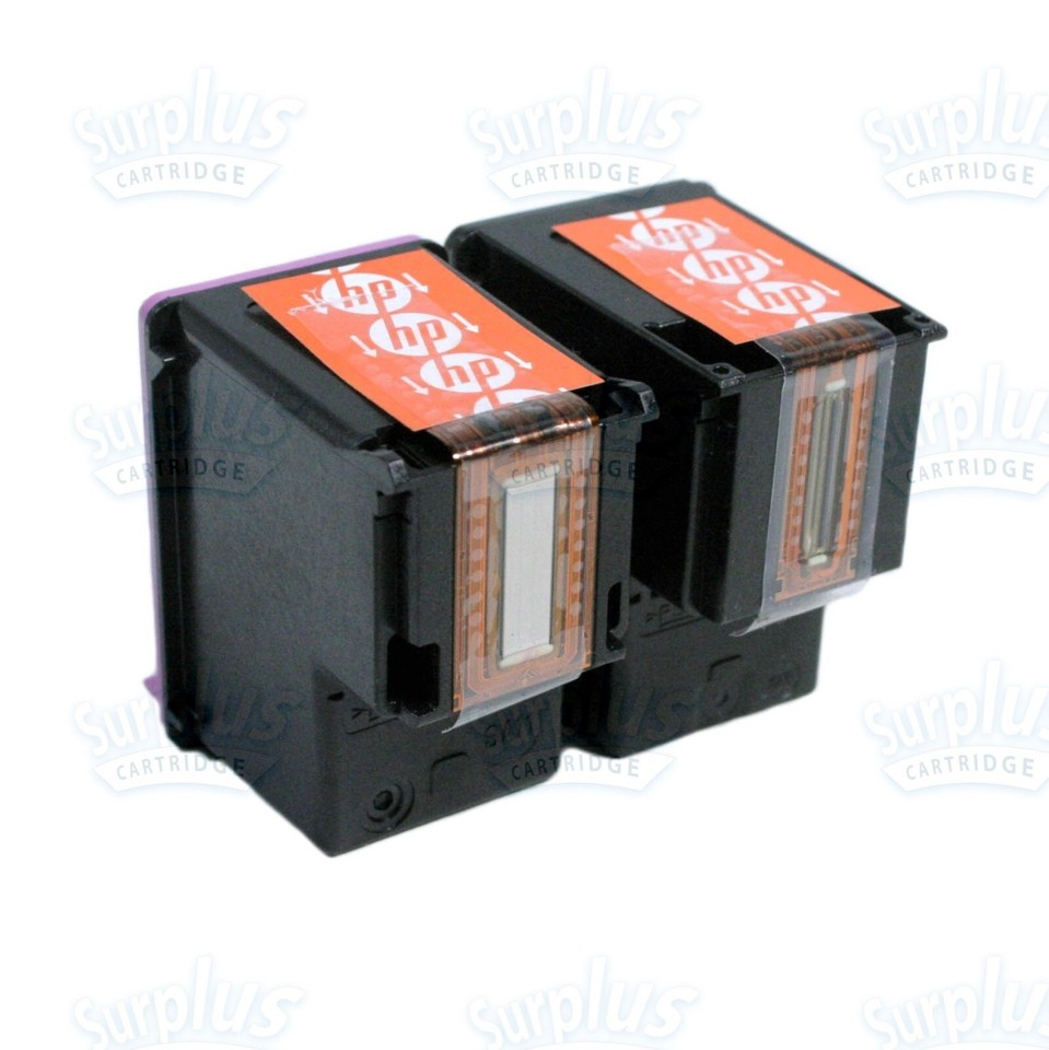 2PK Genuine HP 65 Black & Color Standard Ink Cartridges ENVY 5032 ...