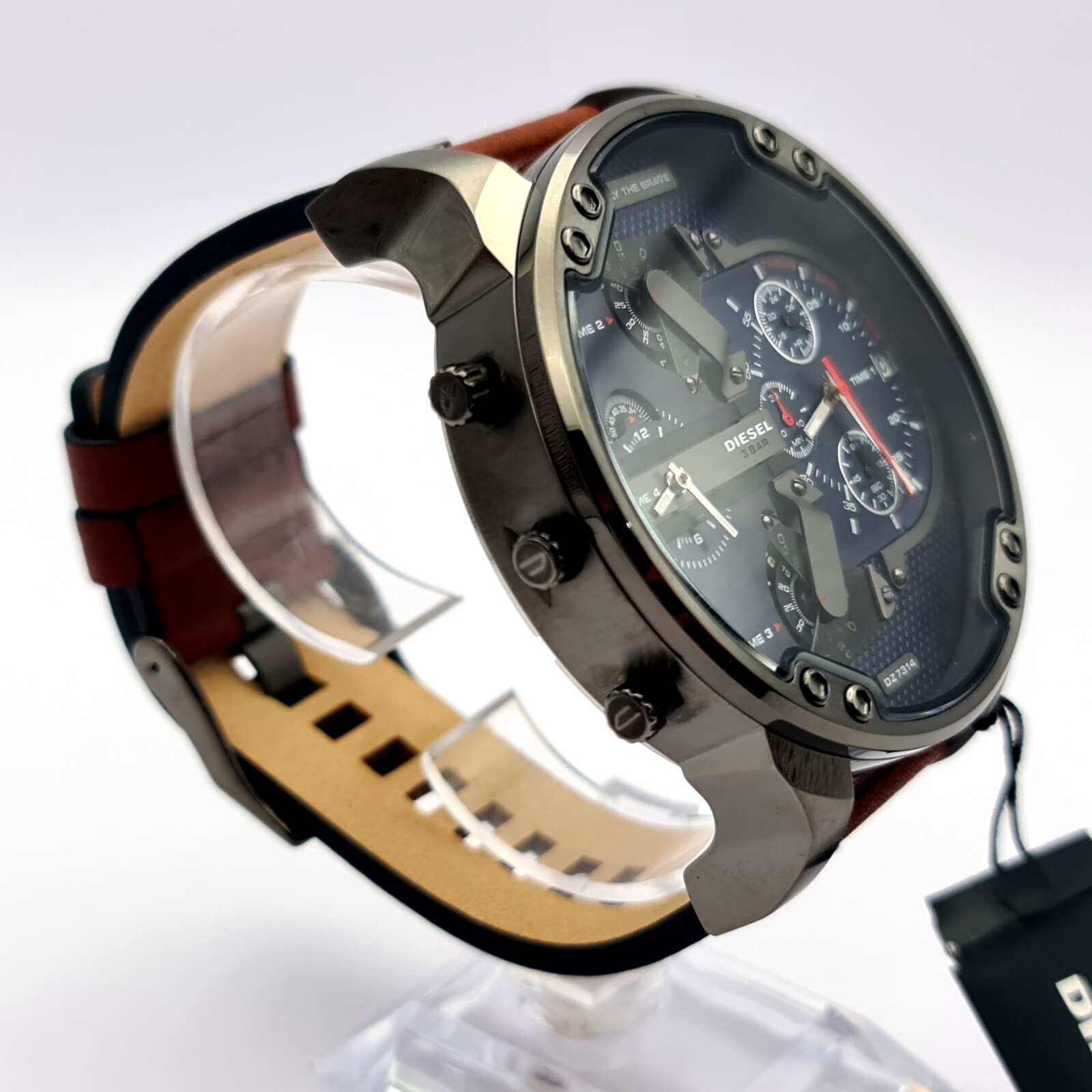 Diesel+DZ7314+Mr+Daddy+2.0+Blue+Dial+57mm+Chronograph+Men%27s+Watch for ...