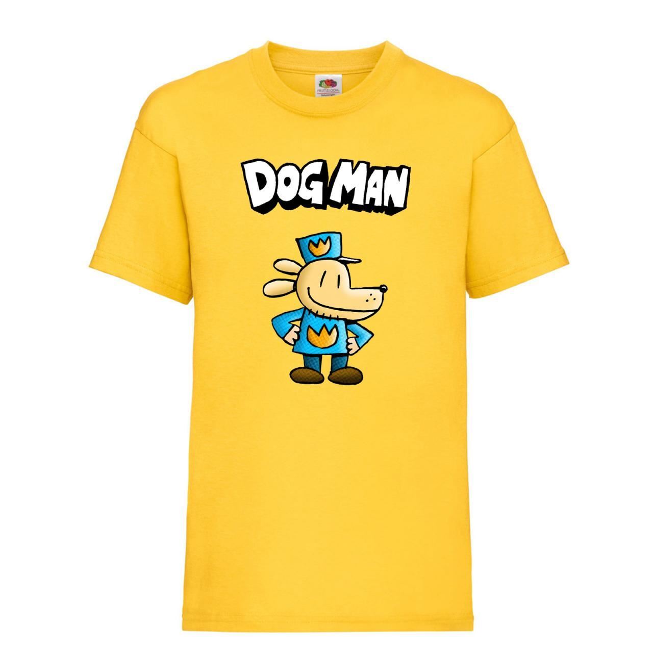 Kids Boy Girls Dog Man World Book Day Childrens Dogman School t shirt ...