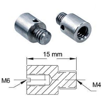 Adaptateur de filetage - M4 M6 - Thread adapter adaptor External ...