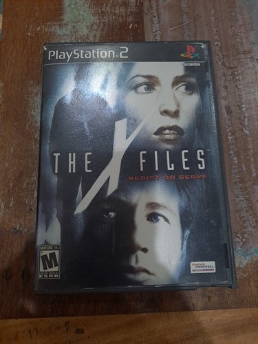 Playstation 2 PS2 The X-Files Resist or Serve Complete with Manual 2004 ...