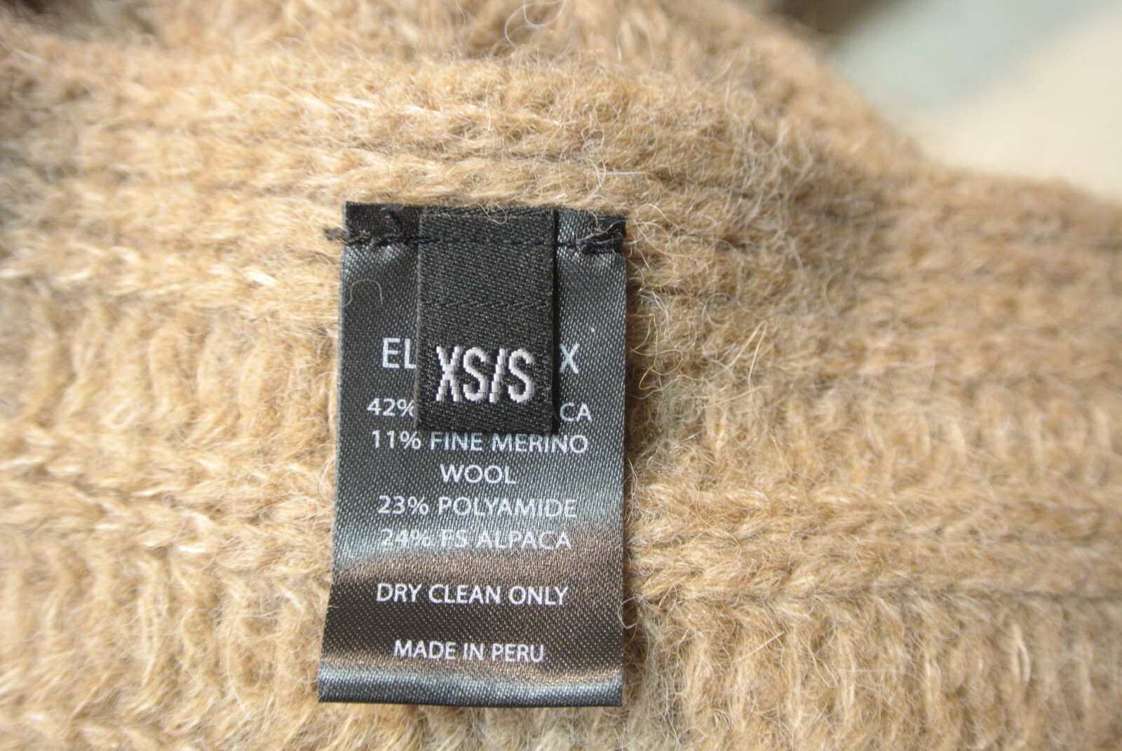 NEW Eleven Six Talia Color Block Poncho Sweater in Multi Size XS/S # ...