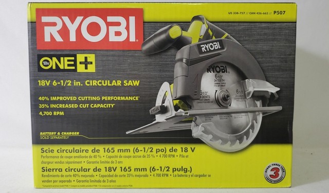 Ryobi 18V ONE+ 6 1/2” Circular Saw for sale online | eBay