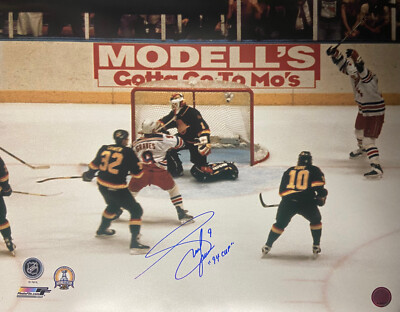 Adam Graves Signed 16x20 Photo "94 Cup" Ins COA | eBay