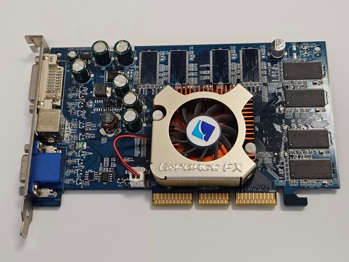 Albatron NVidia GeForce FX 5500 128MB DDR AGP Video Card VGA/DVI/S ...